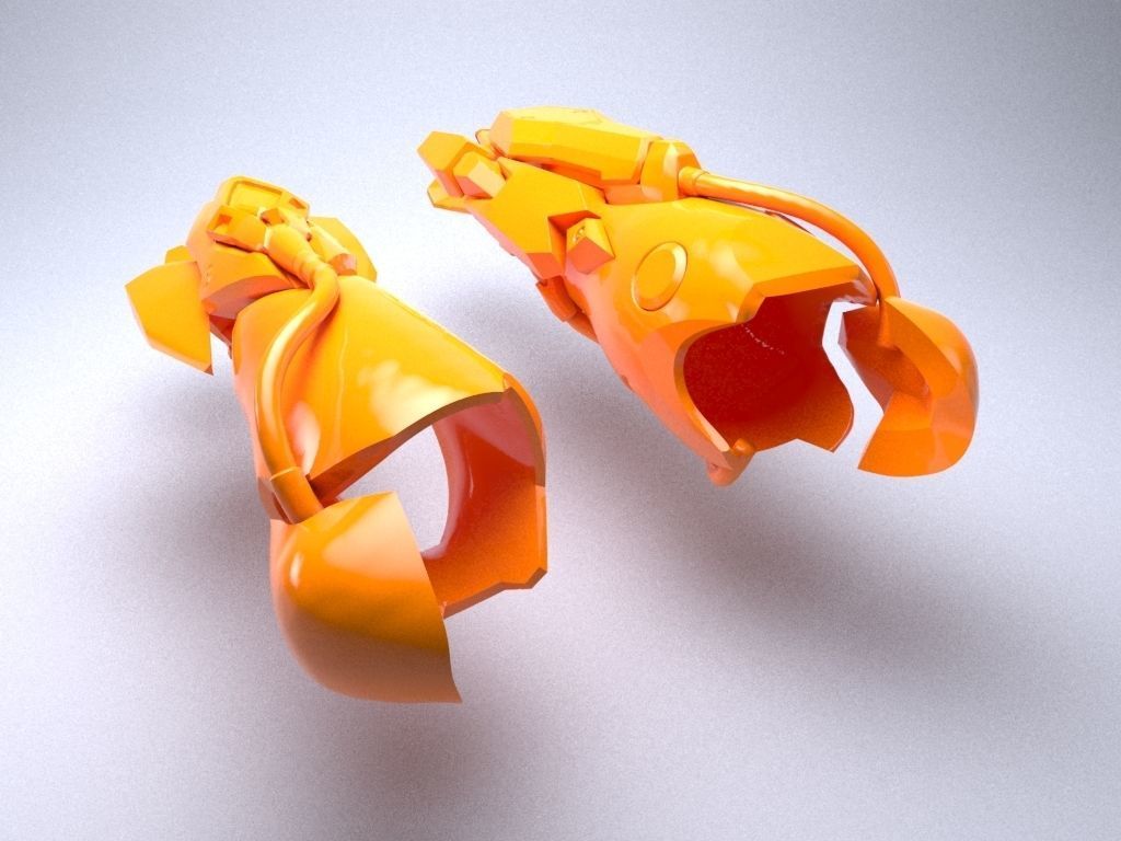 Bracers of Moira OverWatch 3D model 3D printable | CGTrader