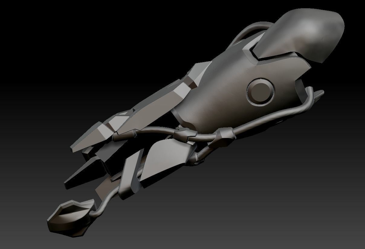 Bracers of Moira OverWatch 3D model 3D printable | CGTrader