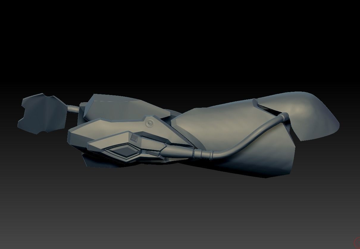 Bracers of Moira OverWatch 3D model 3D printable | CGTrader