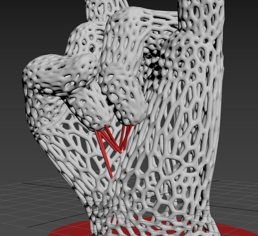 rock voronoi 3D model 3D printable | CGTrader
