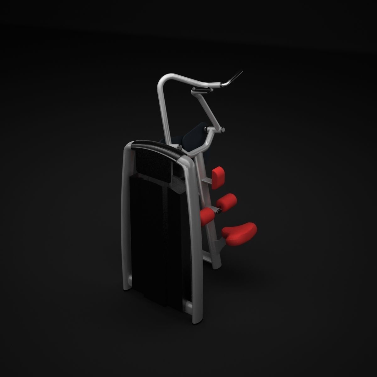 Chest Press Machine 3D model | CGTrader