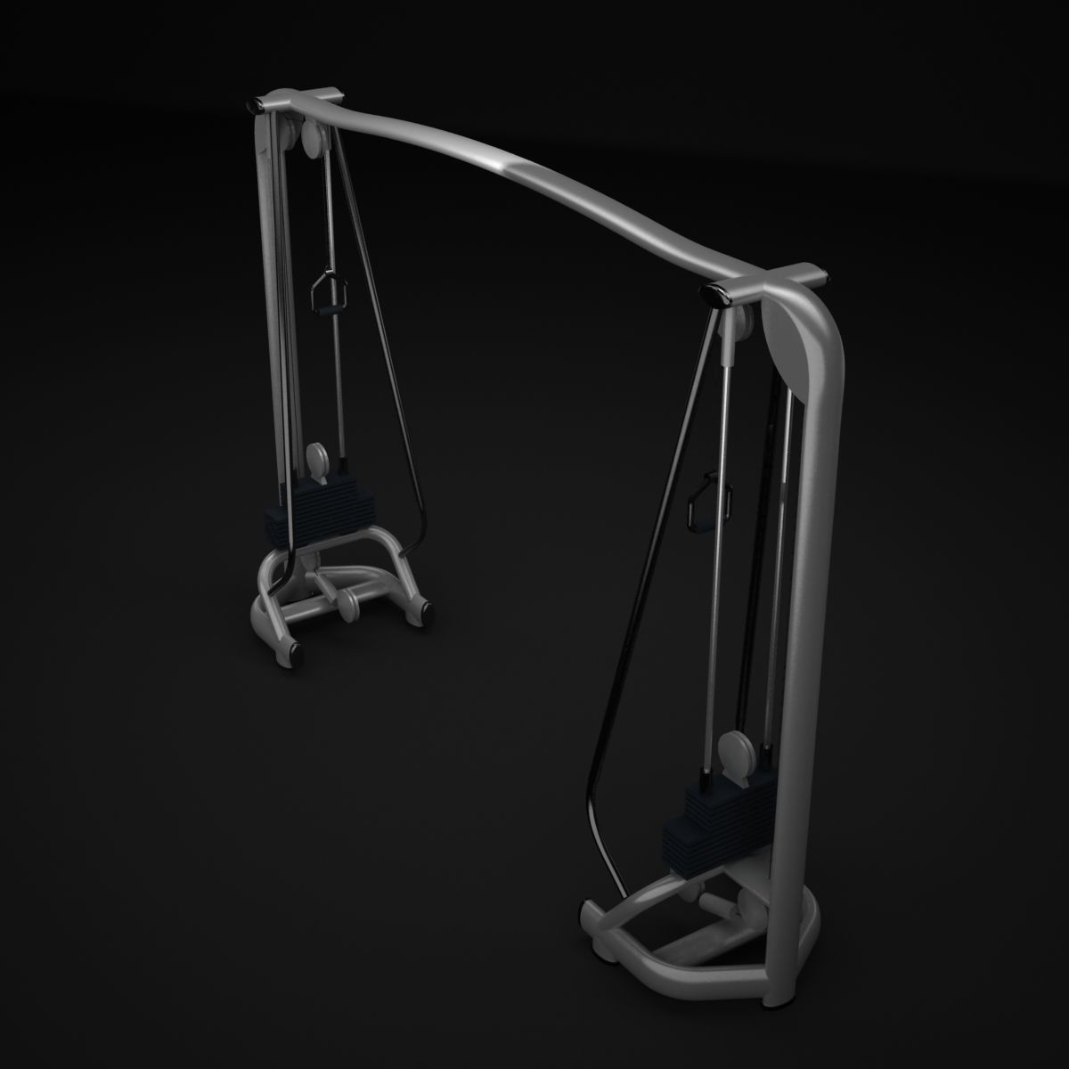 Crossover Cables Machine 3D model | CGTrader