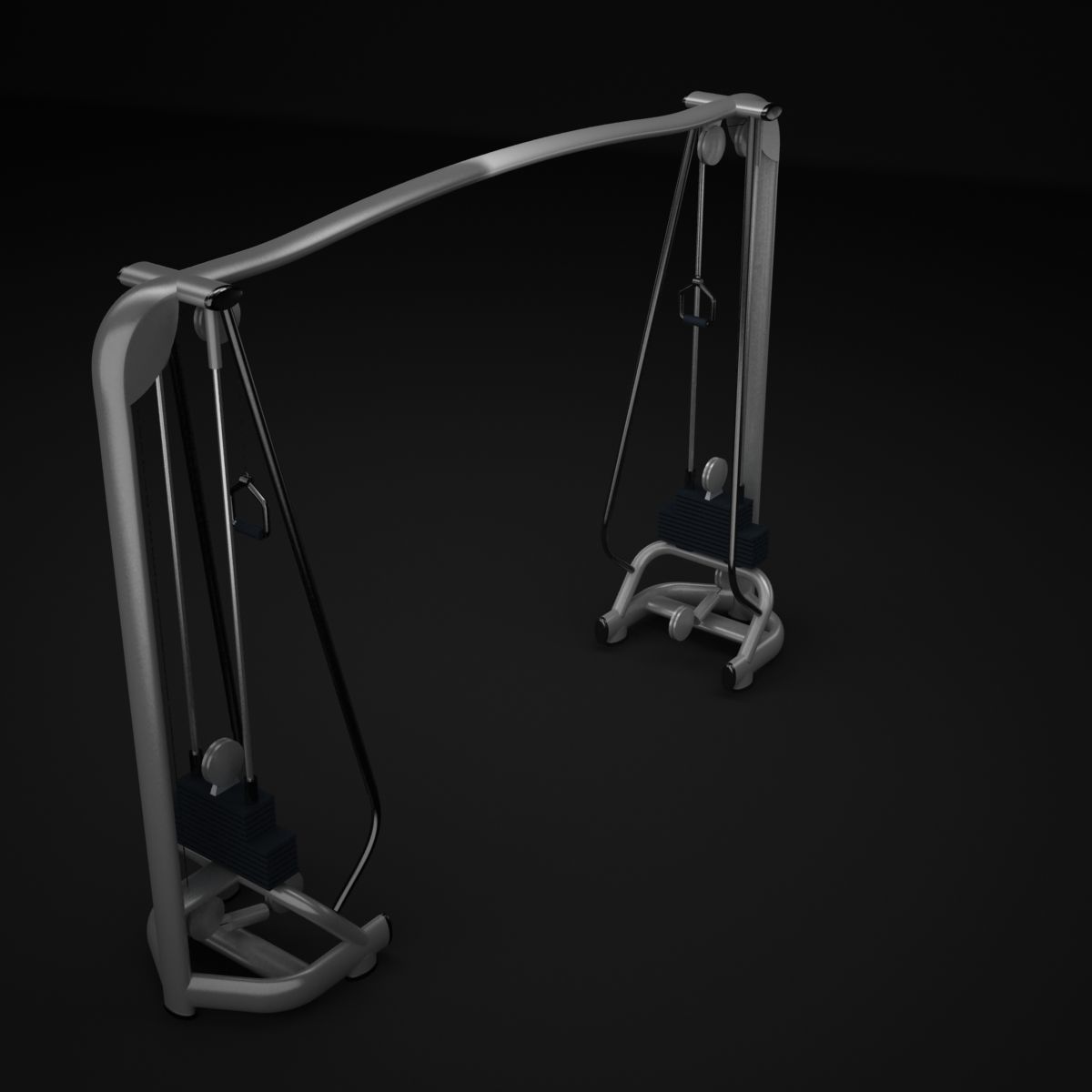 Crossover Cables Machine 3D model | CGTrader