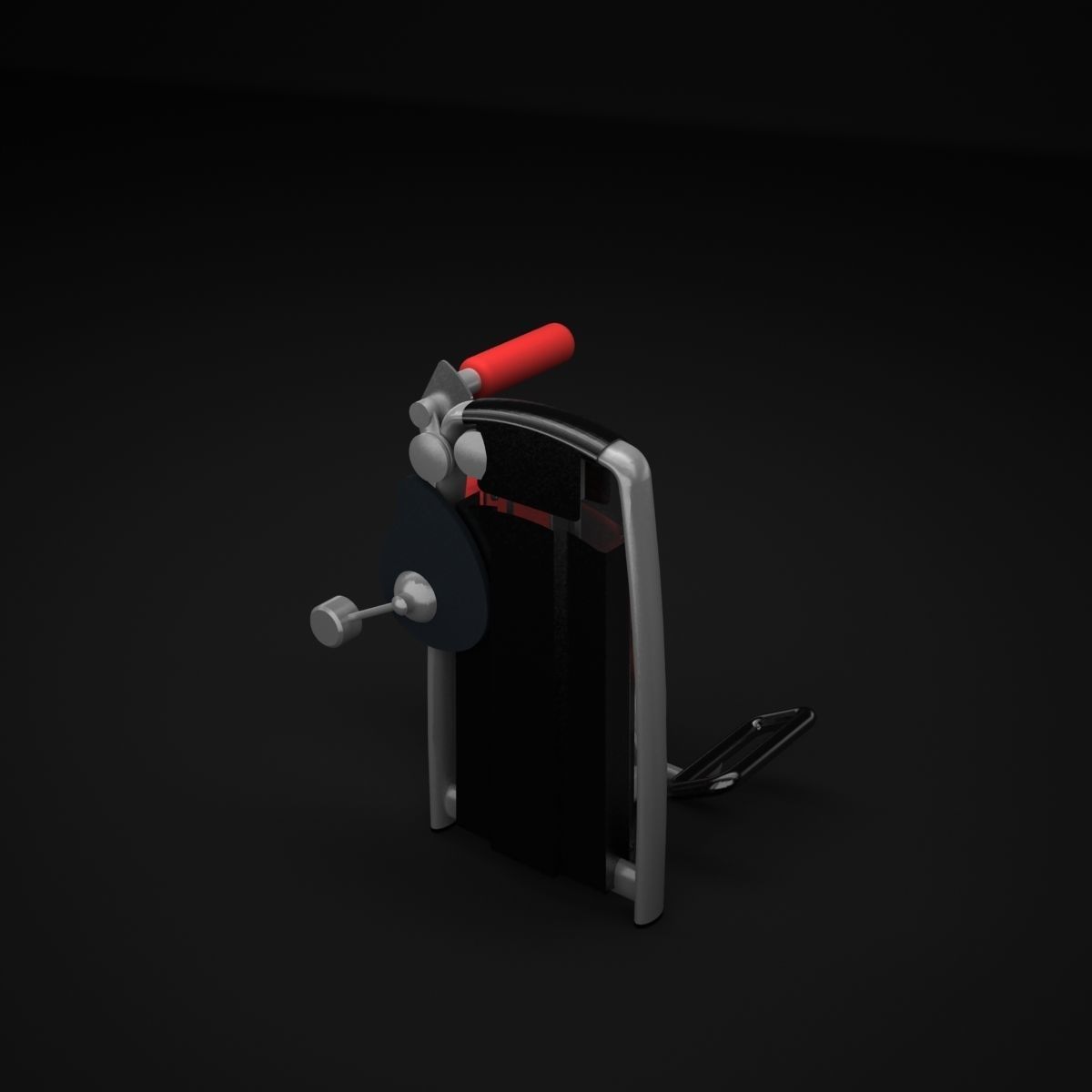 Lower Back Machine 3D model | CGTrader