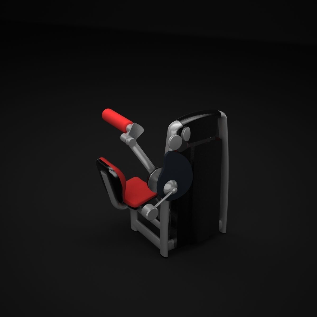 Lower Back Machine 3D model | CGTrader