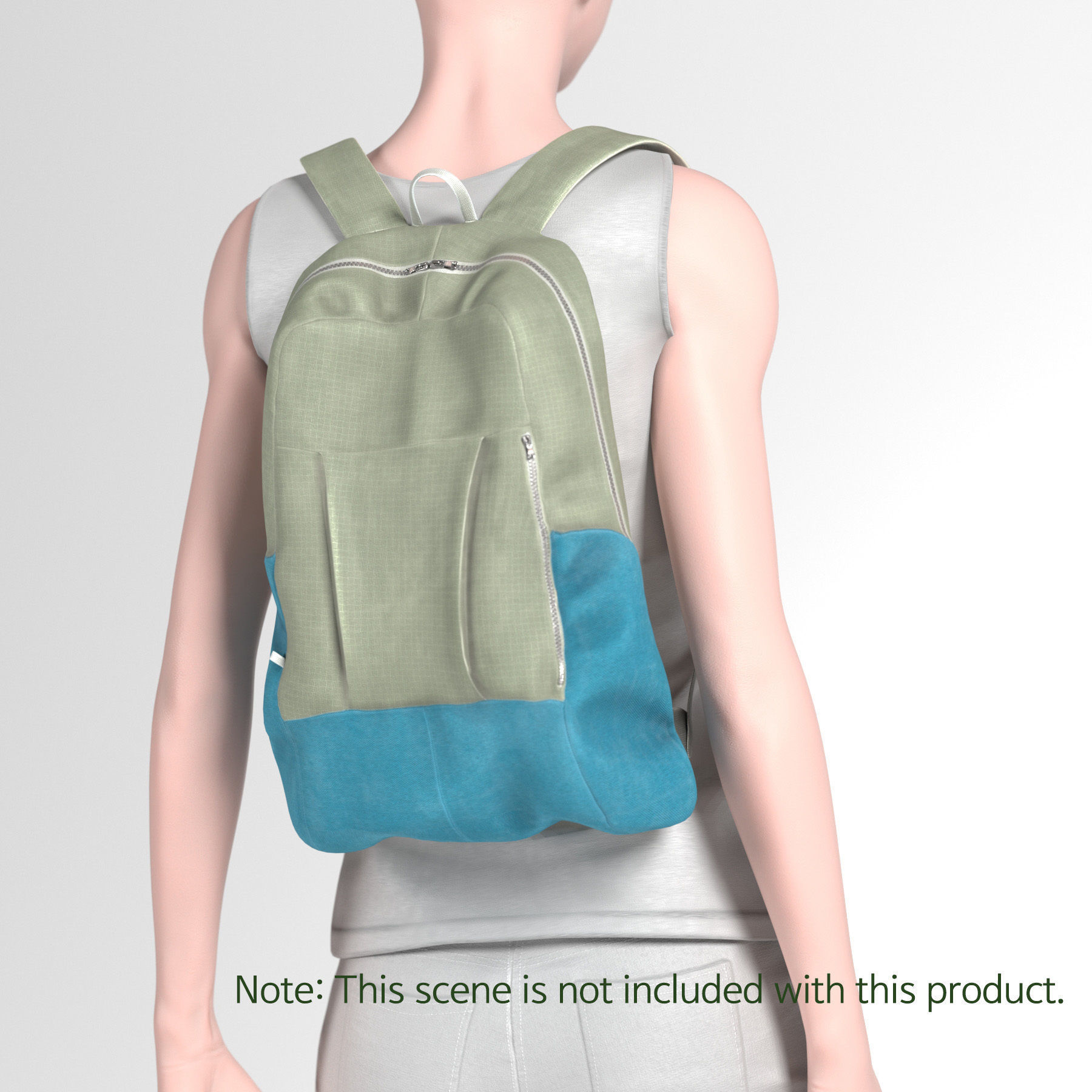 Backpack free VR / AR / low-poly 3D model | CGTrader