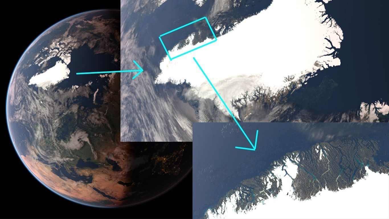 21K Ultra Realistic Earth 3D model animated | CGTrader