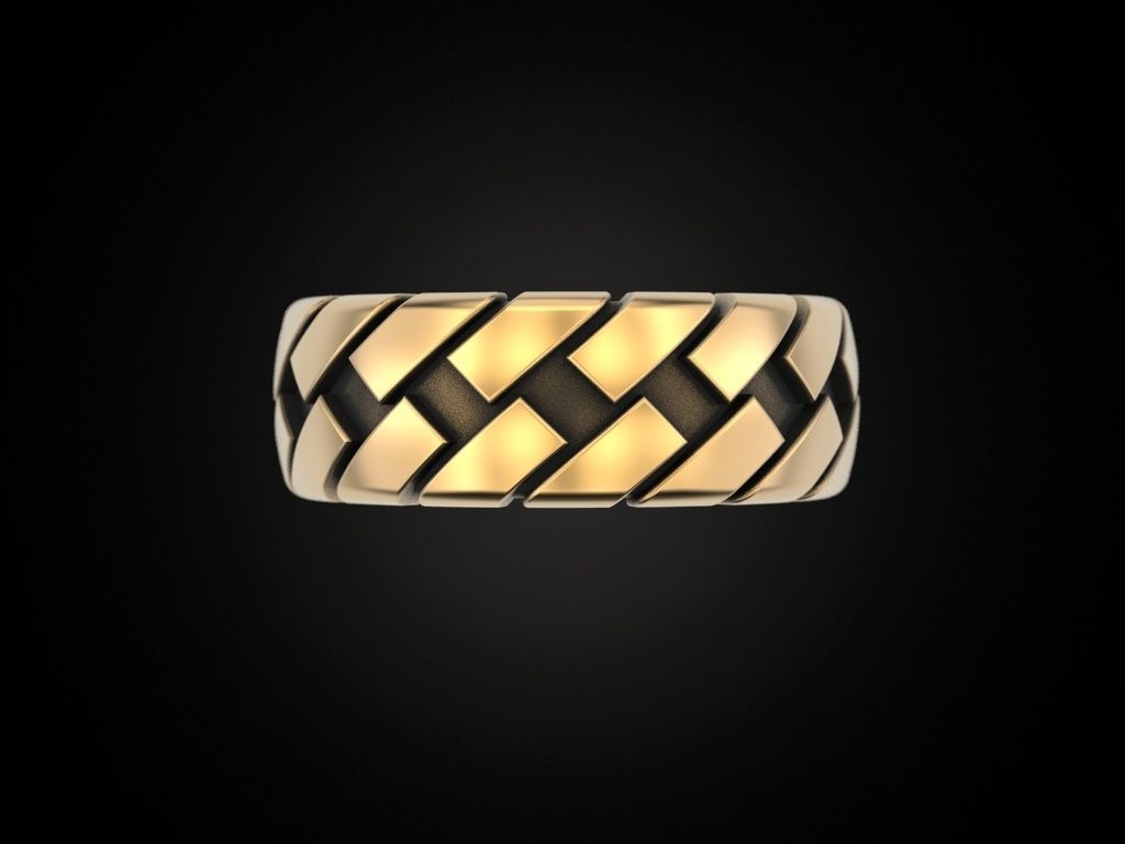 Ring bricks 3D model 3D printable | CGTrader