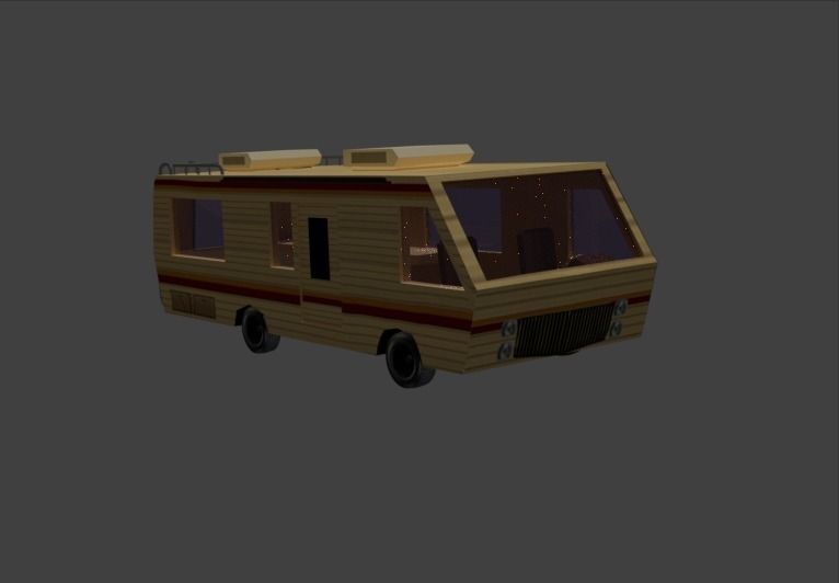 3D model Breaking Bad Van VR / AR / low-poly | CGTrader