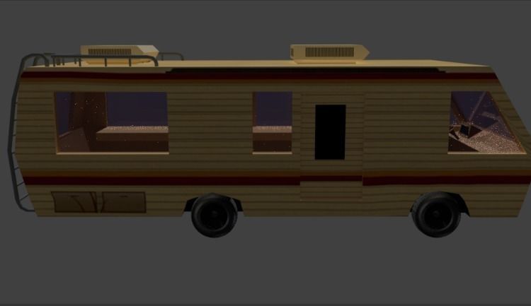 3D model Breaking Bad Van VR / AR / low-poly | CGTrader