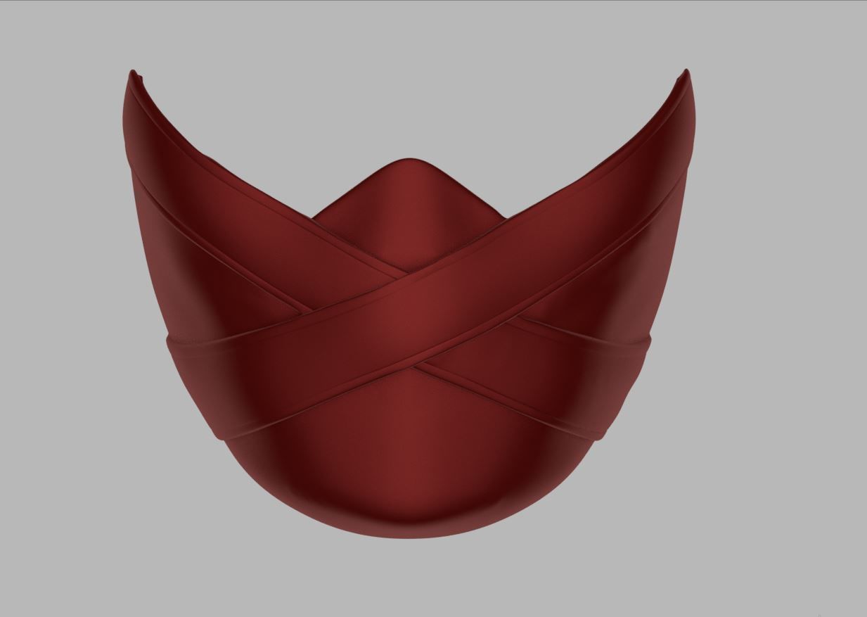 Skarlet Jade Kitana Mileena mask for face Mortal Kombat 11 3D model 3D ...