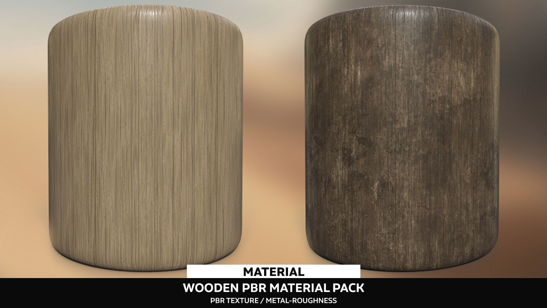 Texture 4 PBR Wood Material VR / AR / low-poly | CGTrader