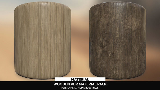 Texture 4 PBR Wood Material VR / AR / low-poly | CGTrader