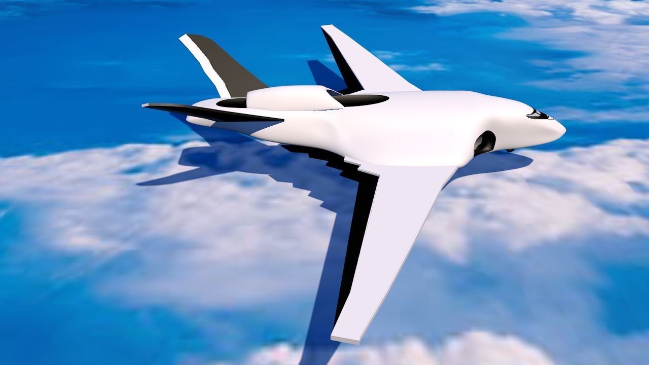 plane Future Russian Special Purpose Aircraft PAK TA 3D model | CGTrader