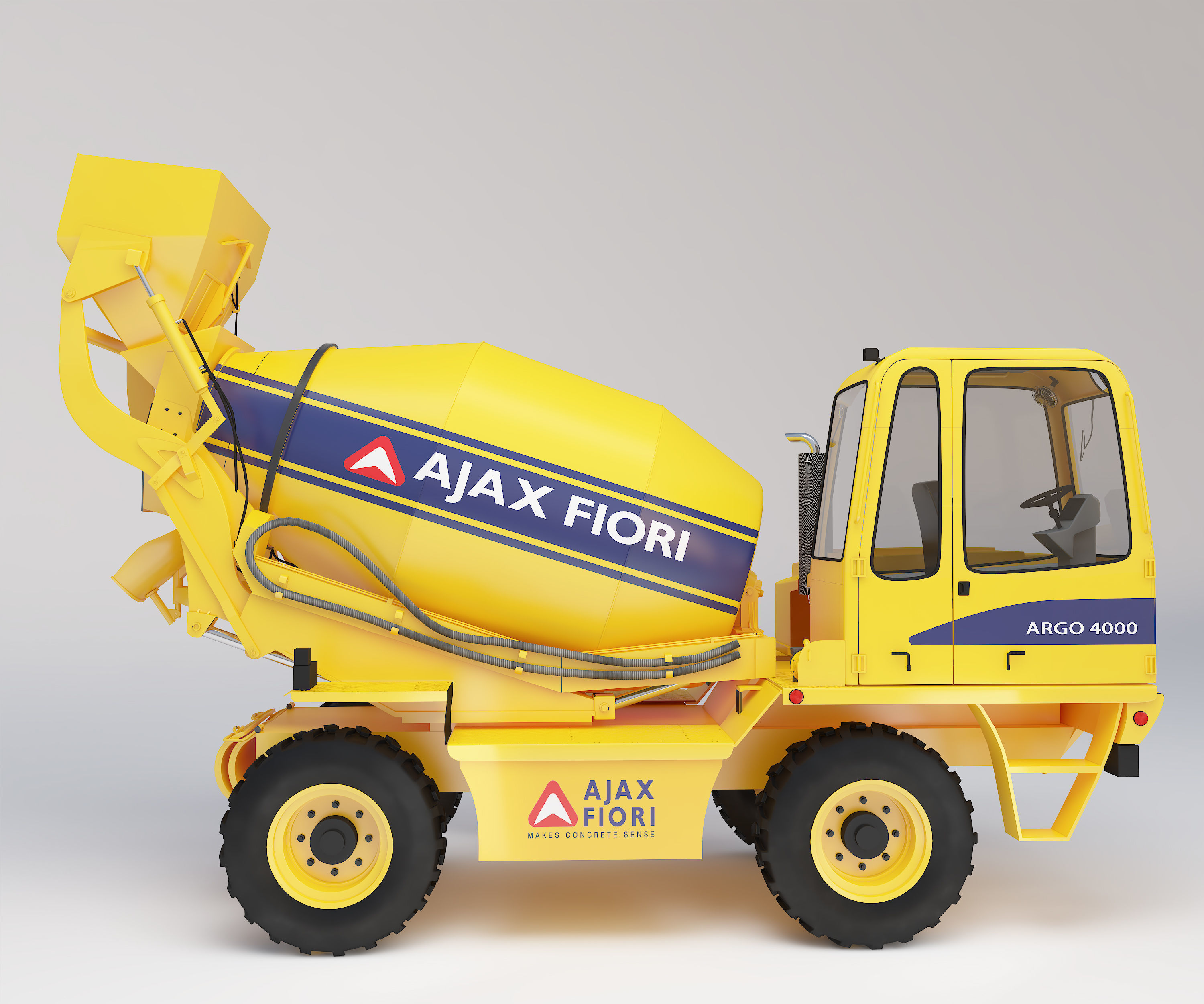 Mixer Truck 3D model | CGTrader