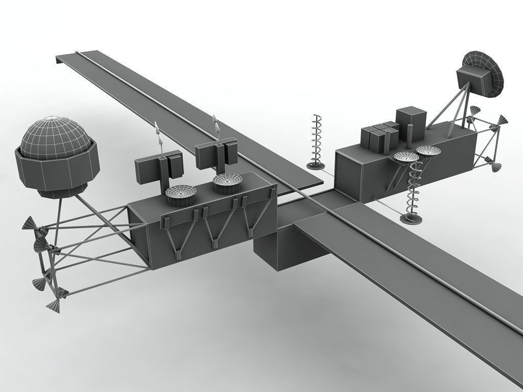 3D model Milstar Satellite VR / AR / low-poly | CGTrader