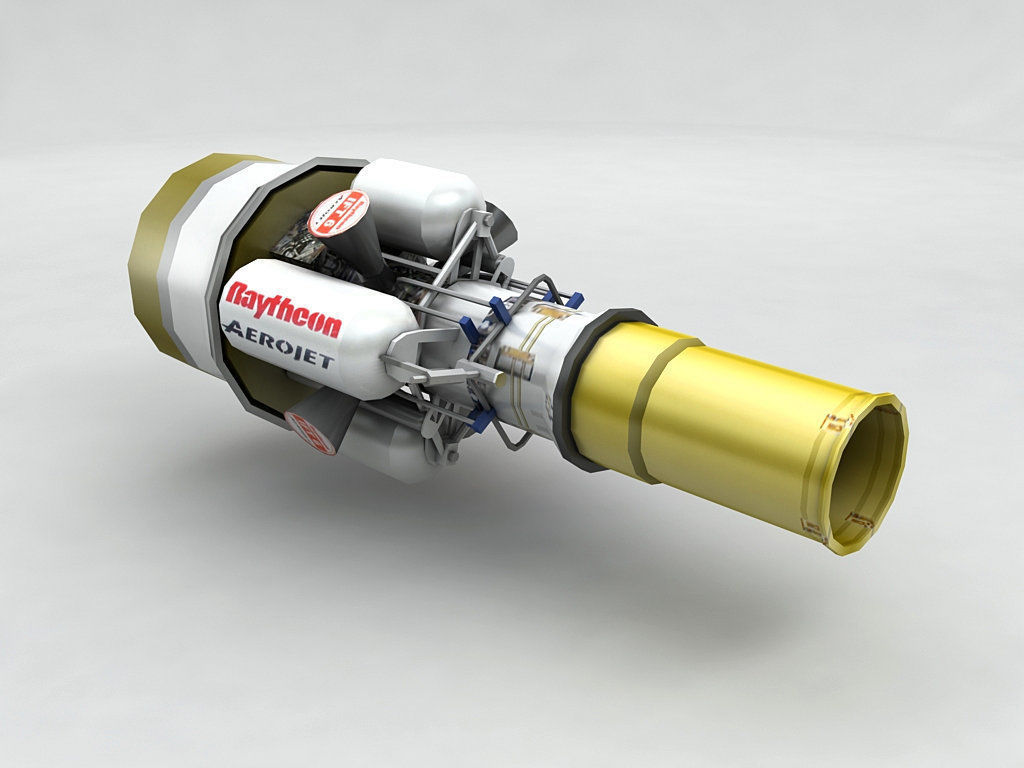 3D model Exoatmospheric Kill Vehicle VR / AR / low-poly | CGTrader