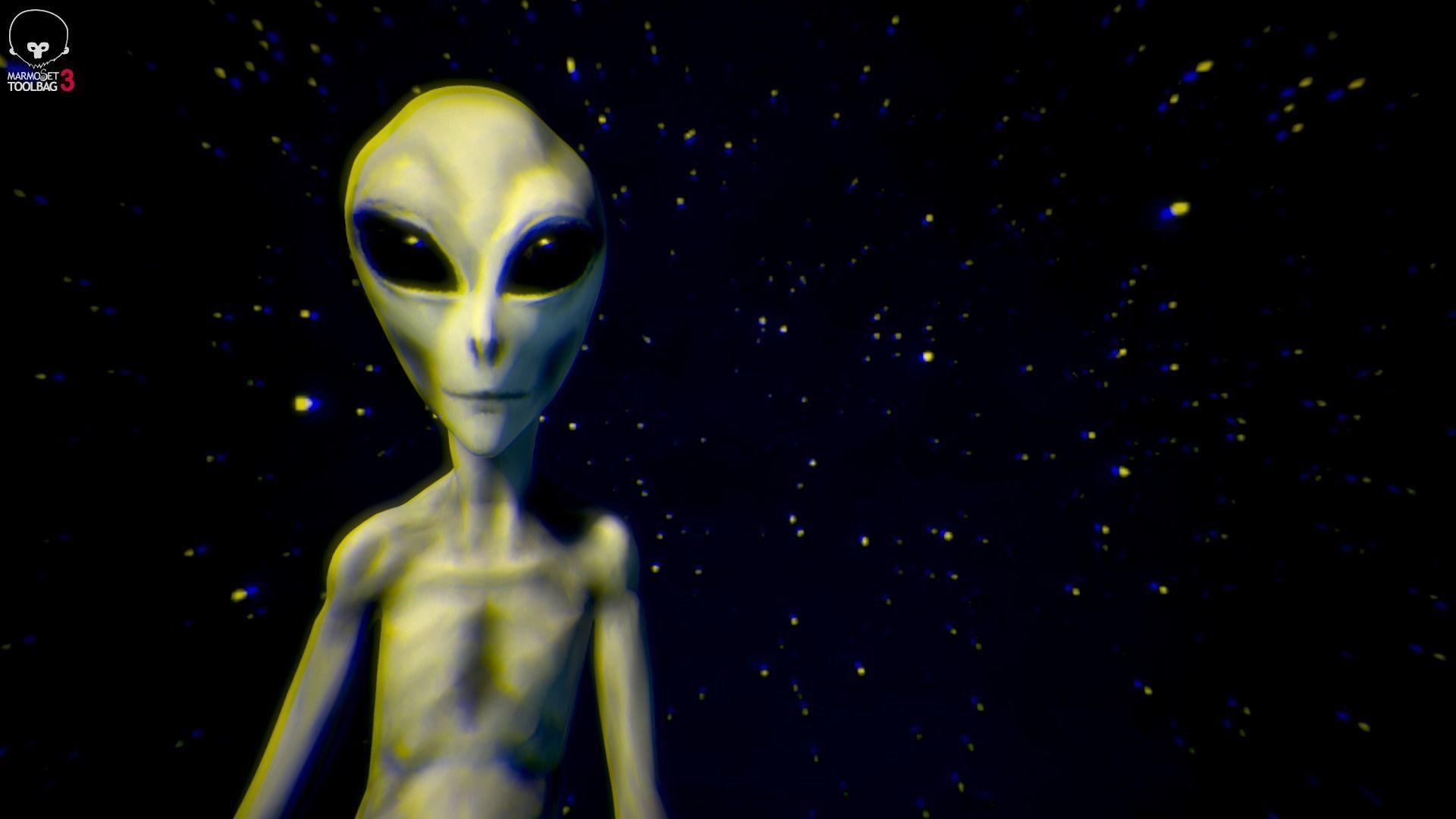 Grey Alien - Movie Communion 1989 - Zbrush Model 3D model | CGTrader