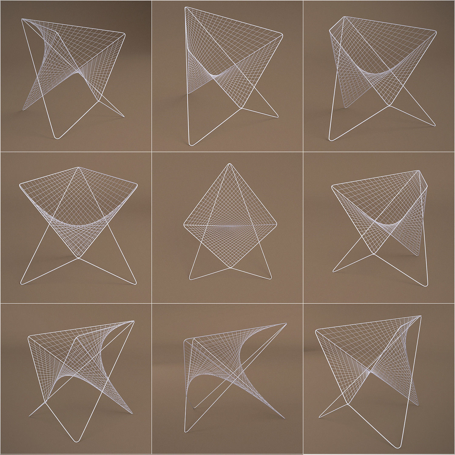 The Parabola Chair 3D model | CGTrader