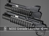 3D model PBR M203 Grenade Launcher VR / AR / low-poly | CGTrader
