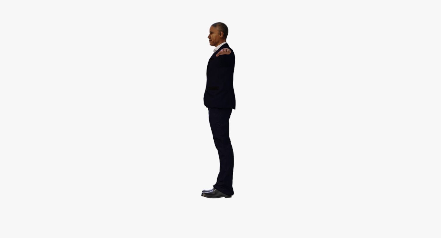 3D model Barack Obama VR / AR / low-poly | CGTrader