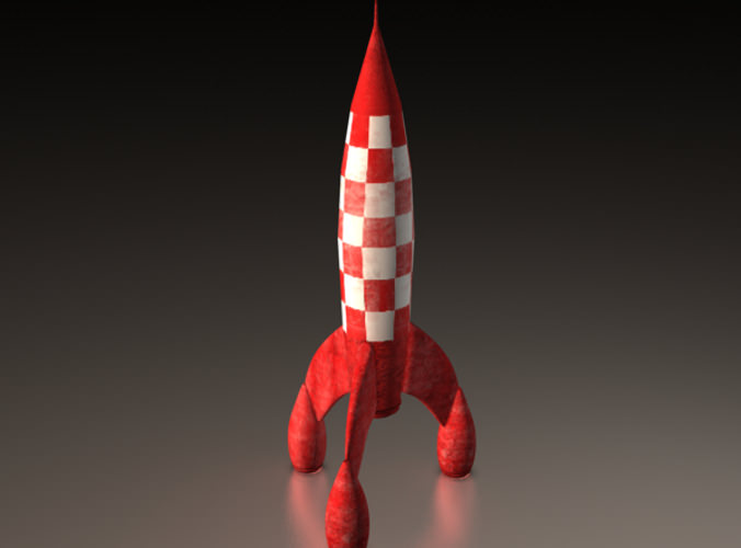 Toy rocket 3D Model Game ready .max .obj .3ds .fbx .c4d .stl - CGTrader.com