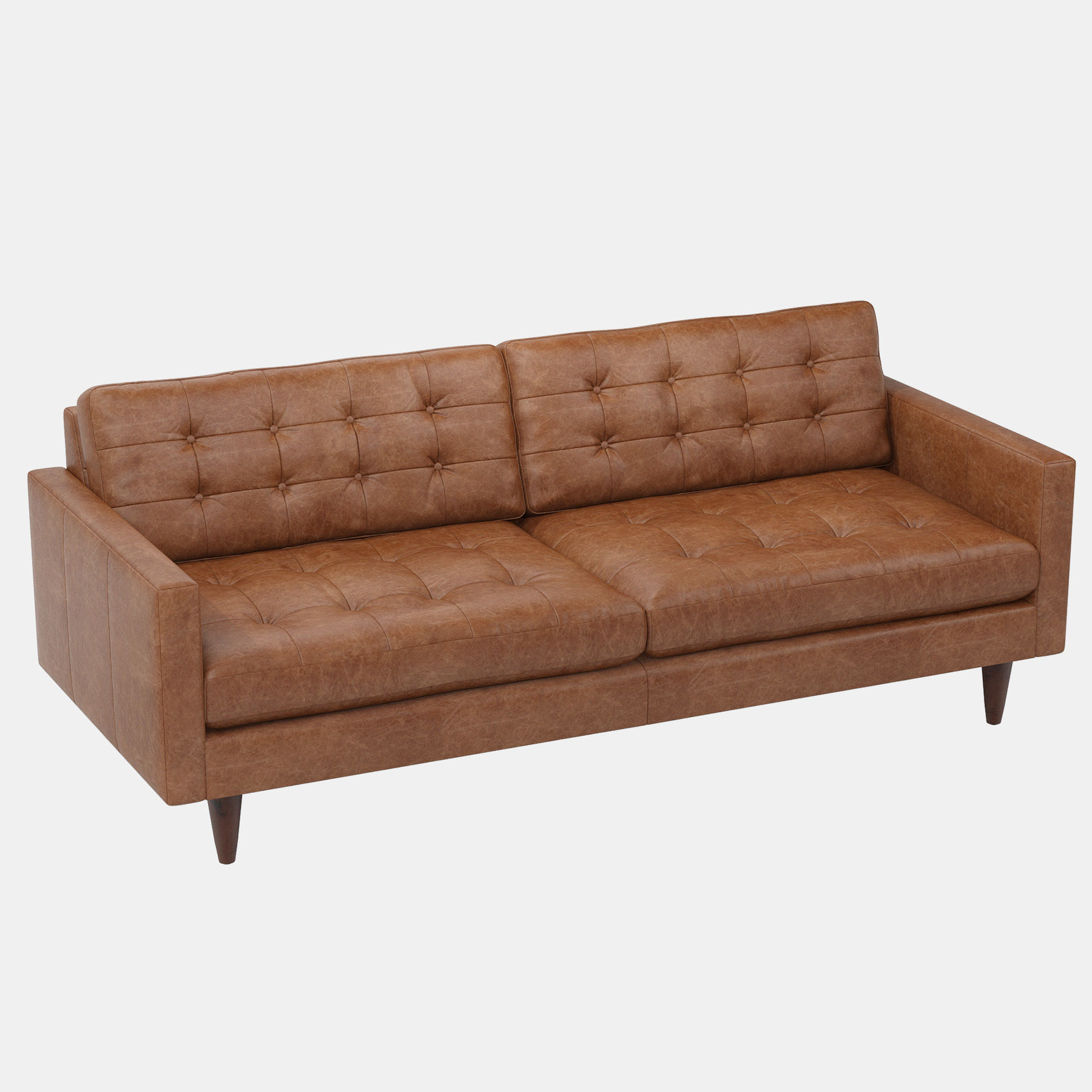 Joybird Eliot Leather Sofa 3D model | CGTrader
