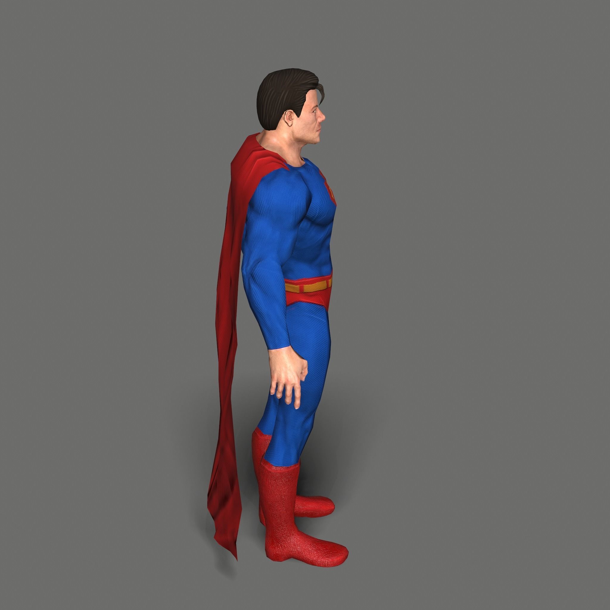 3D model Superman VR / AR / low-poly | CGTrader