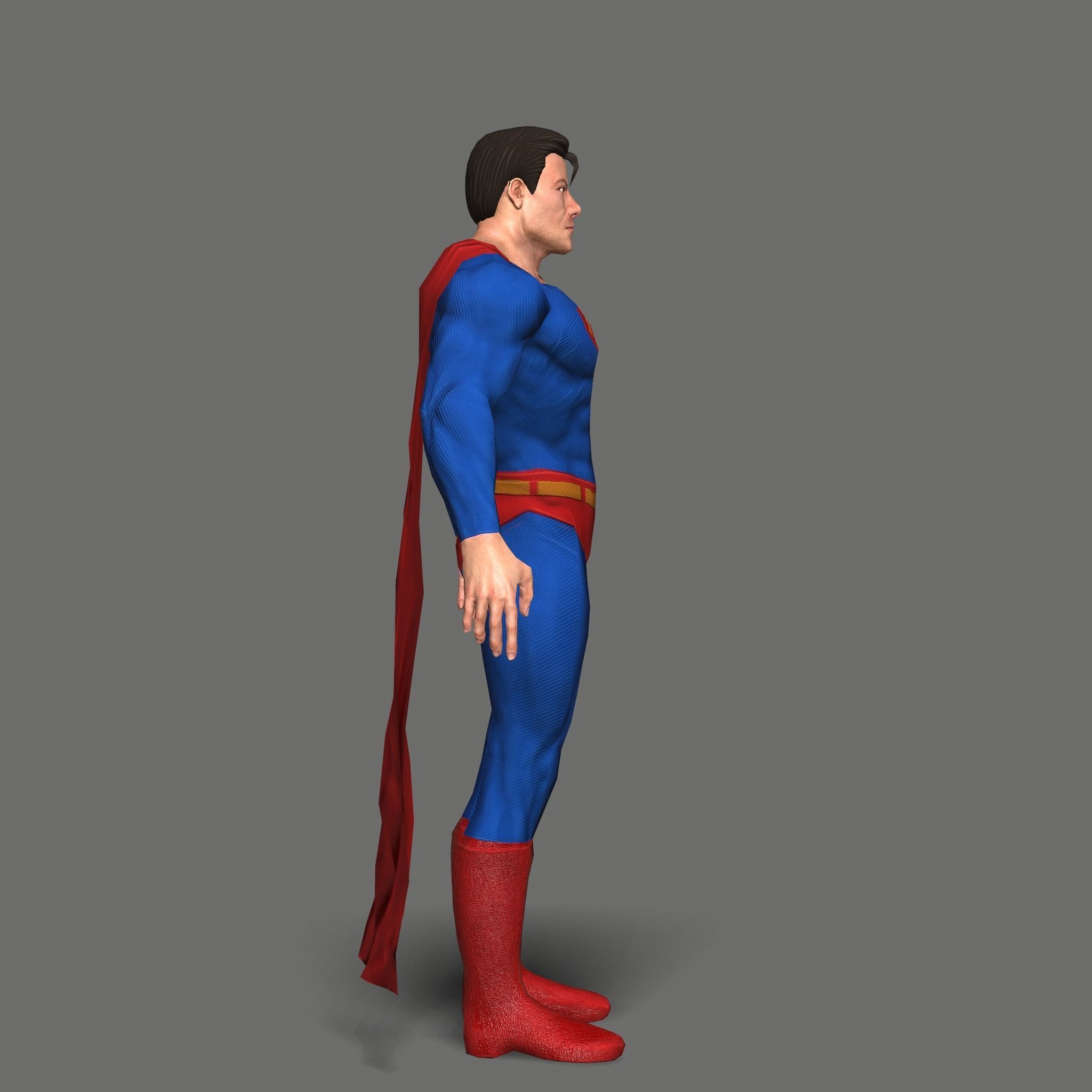 3D model Superman VR / AR / low-poly | CGTrader
