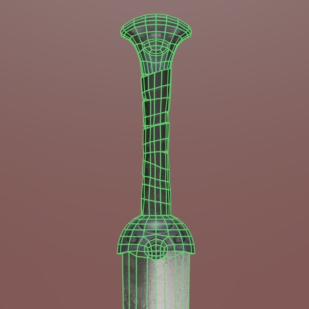 3D model Warlock Dagger VR / AR / low-poly | CGTrader