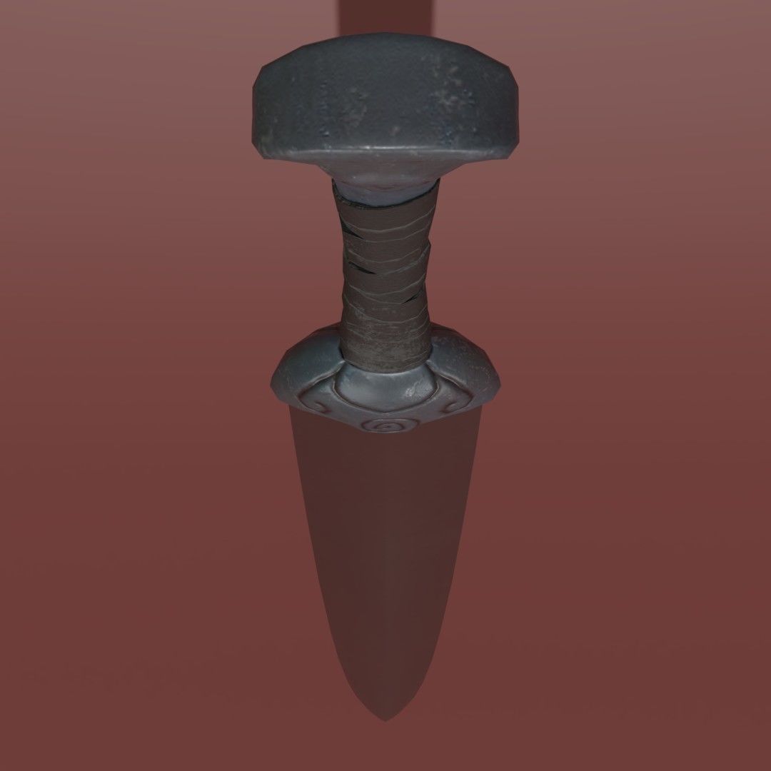 3D model Warlock Dagger VR / AR / low-poly | CGTrader