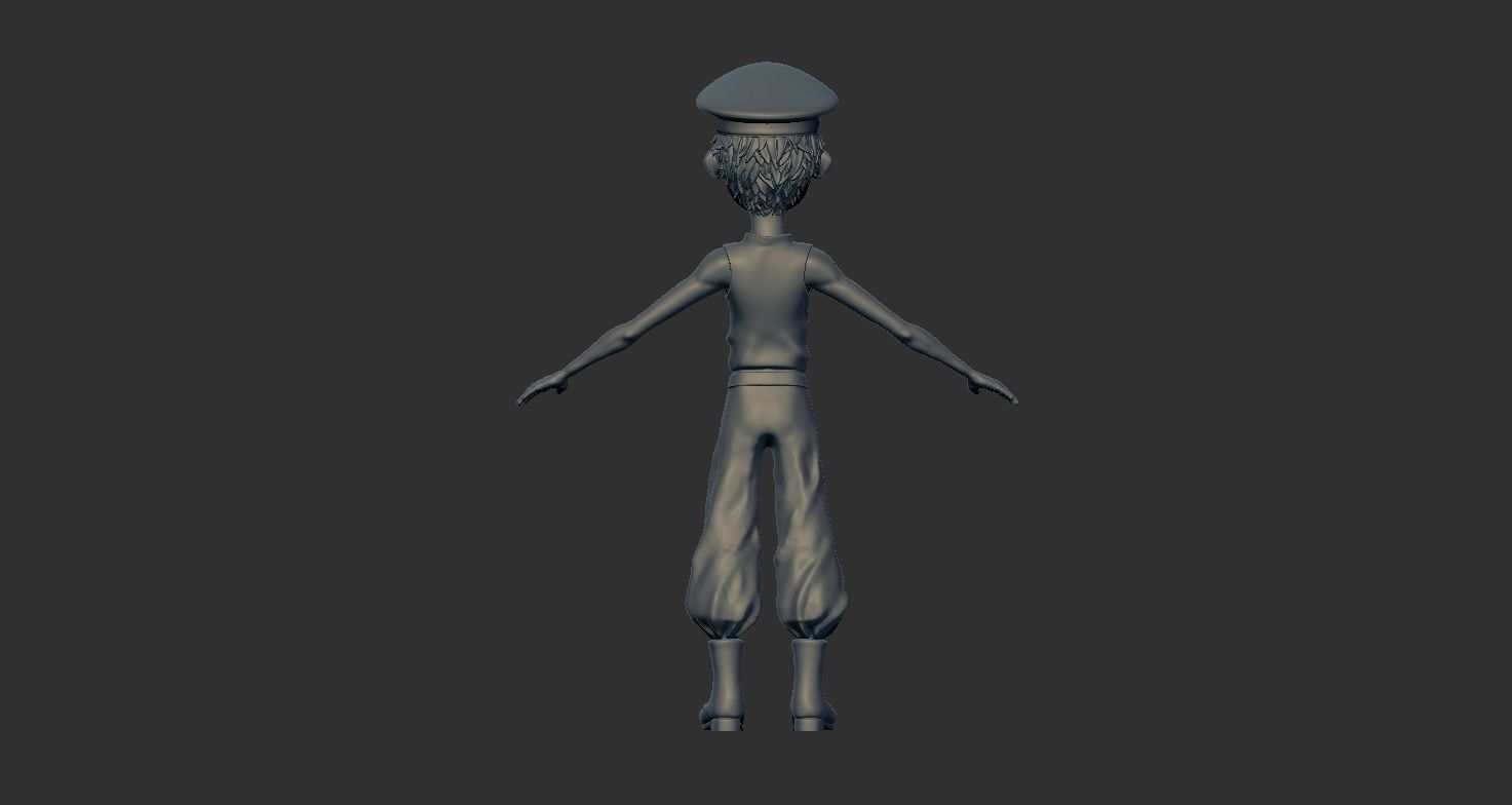 Boy 3D print model 3D model 3D printable | CGTrader