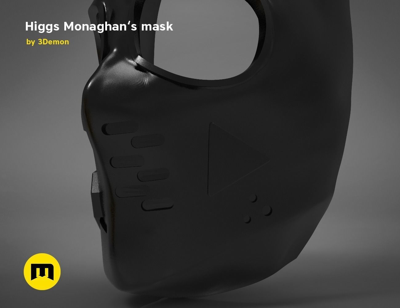 Higgs Monaghan Mask- Death Stranding 3D model 3D printable | CGTrader