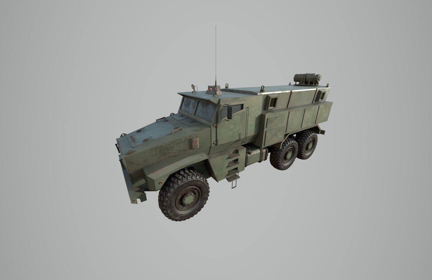 ural typhoon 3D model | CGTrader
