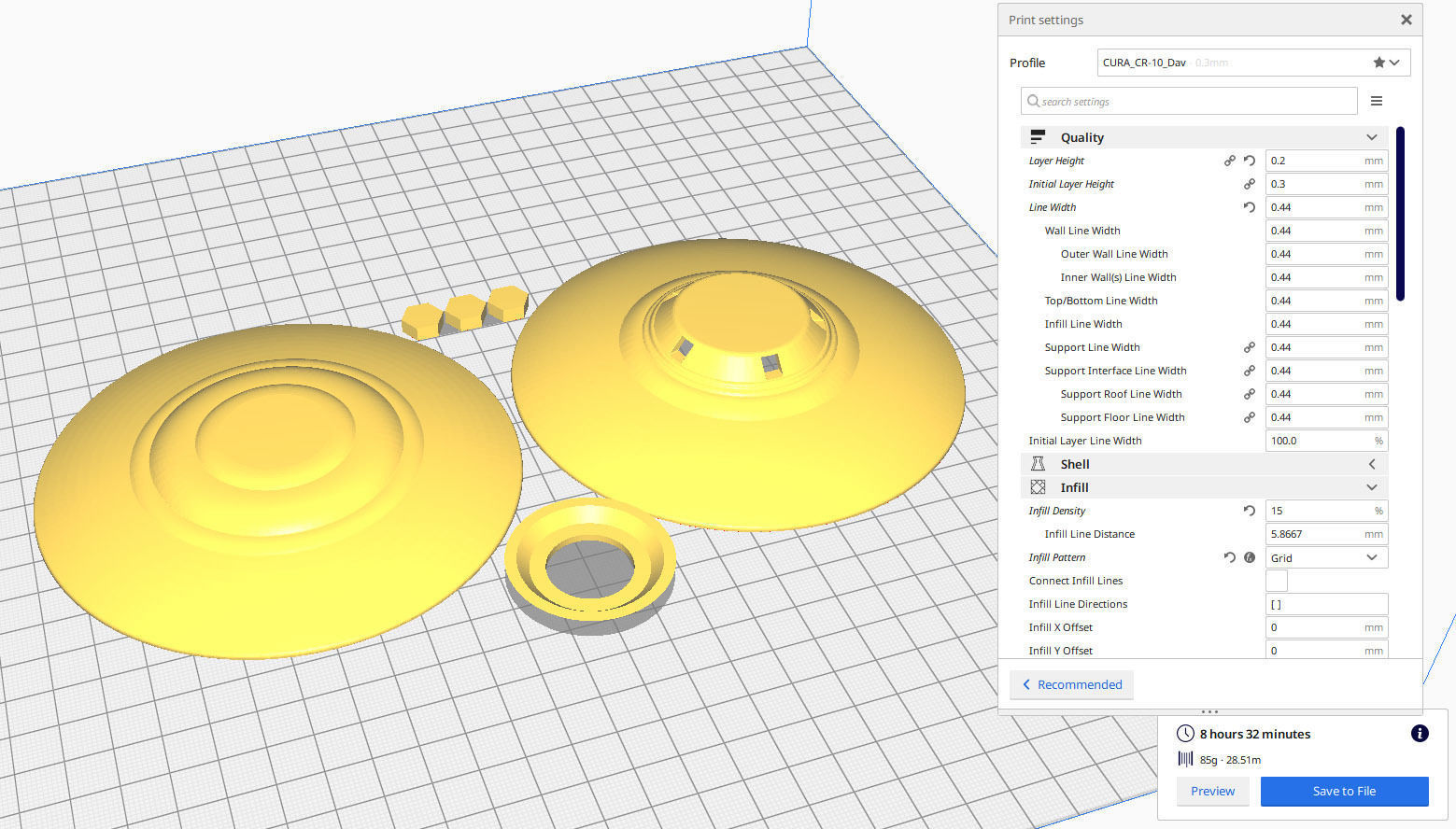 Flying Saucer 3D model 3D printable | CGTrader