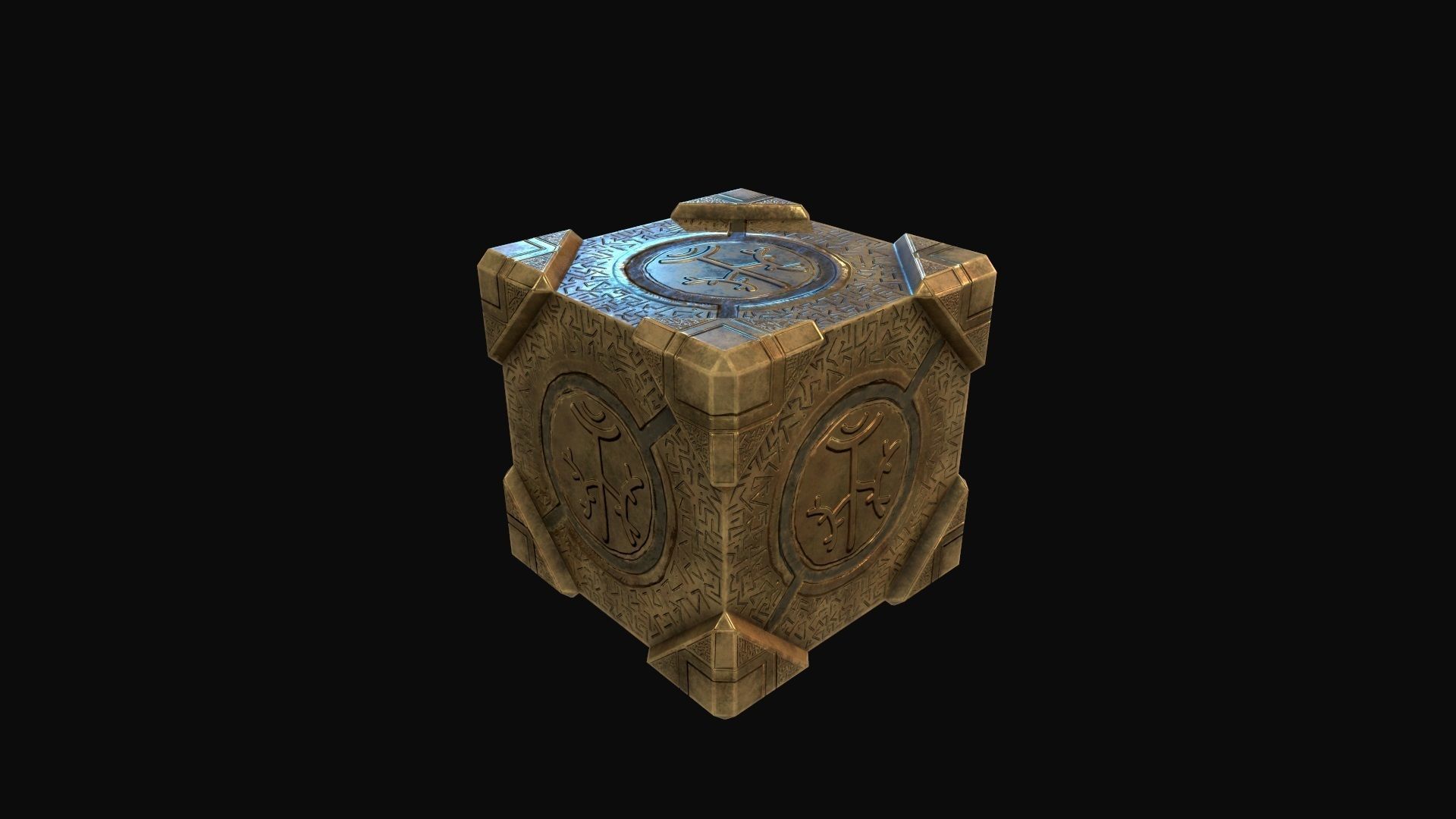 Magic Box free VR / AR / low-poly 3D model | CGTrader