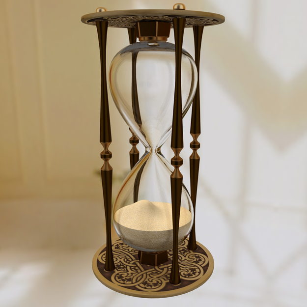 Hourglass 3D Model .max .obj- CGTrader.com