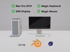 Apple Mac Pro 2019 And DXR Display and Magic Keyboard Mouse PBR free 3D ...