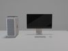 Apple Mac Pro 2019 And DXR Display and Magic Keyboard Mouse PBR free 3D ...