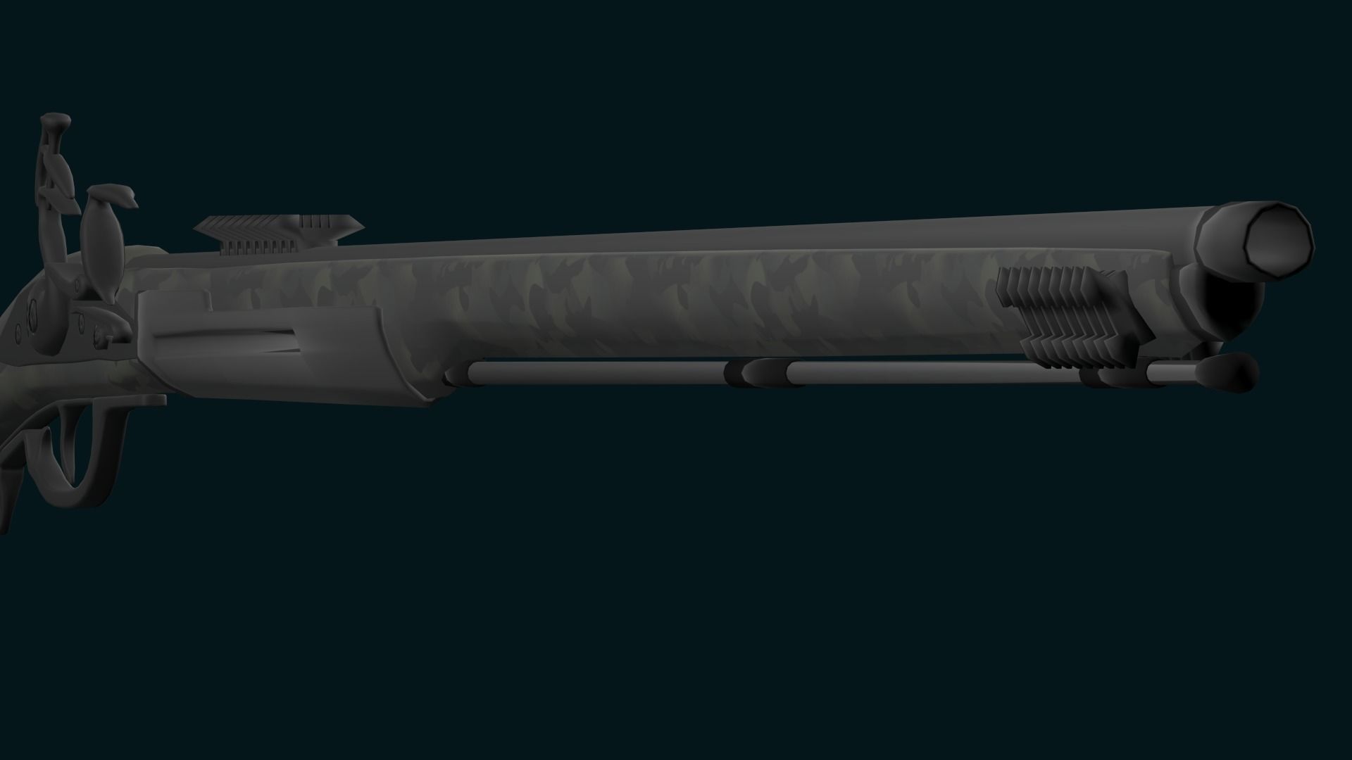 Tactical Musket 3D model | CGTrader