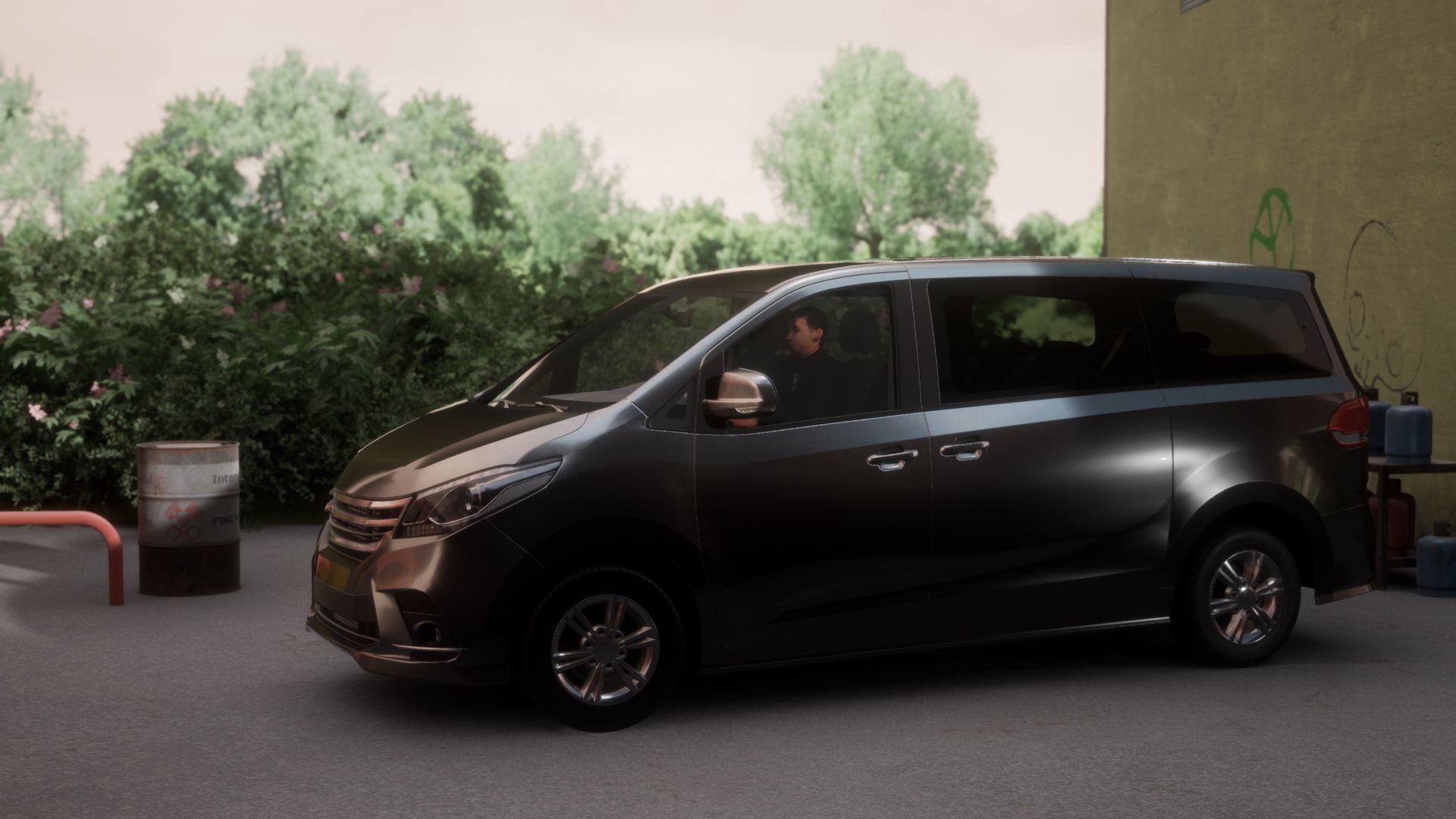 3D model Minivan Car VR / AR / low-poly rigged | CGTrader