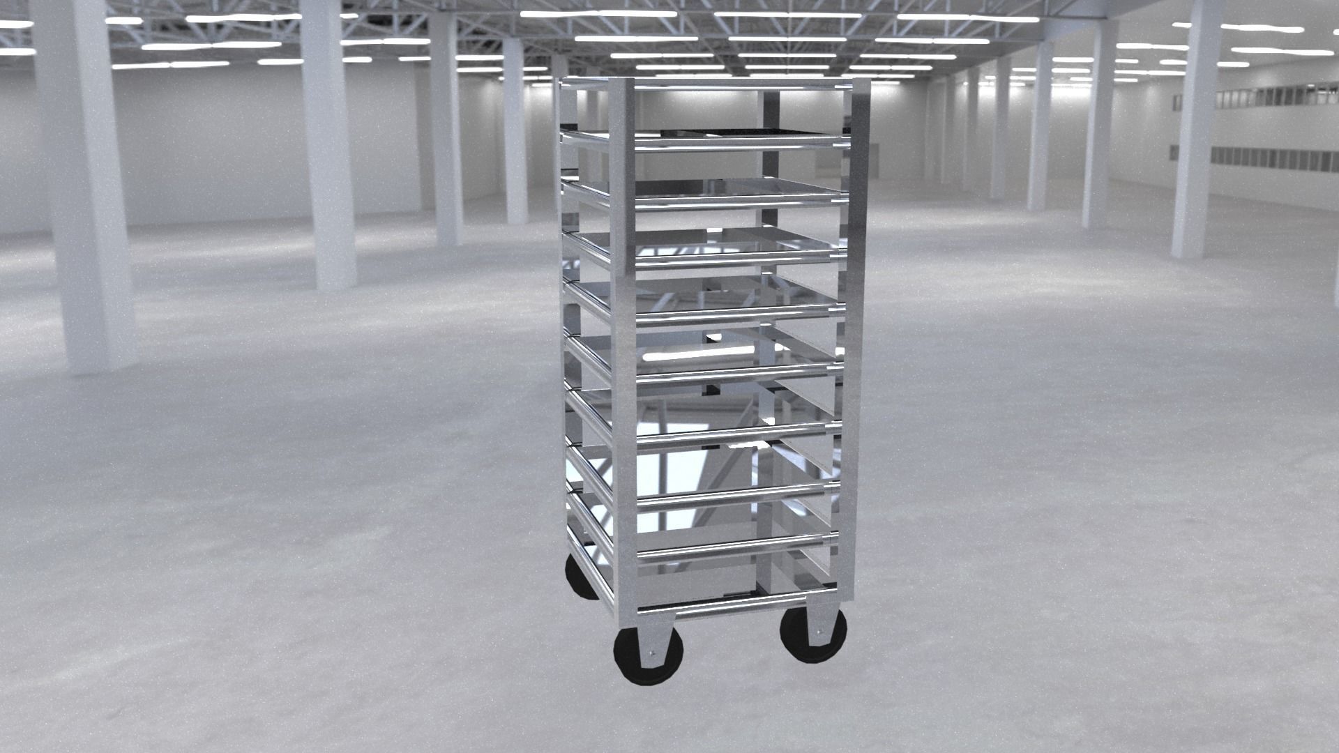 kitchen rack free VR / AR / low-poly 3D model | CGTrader