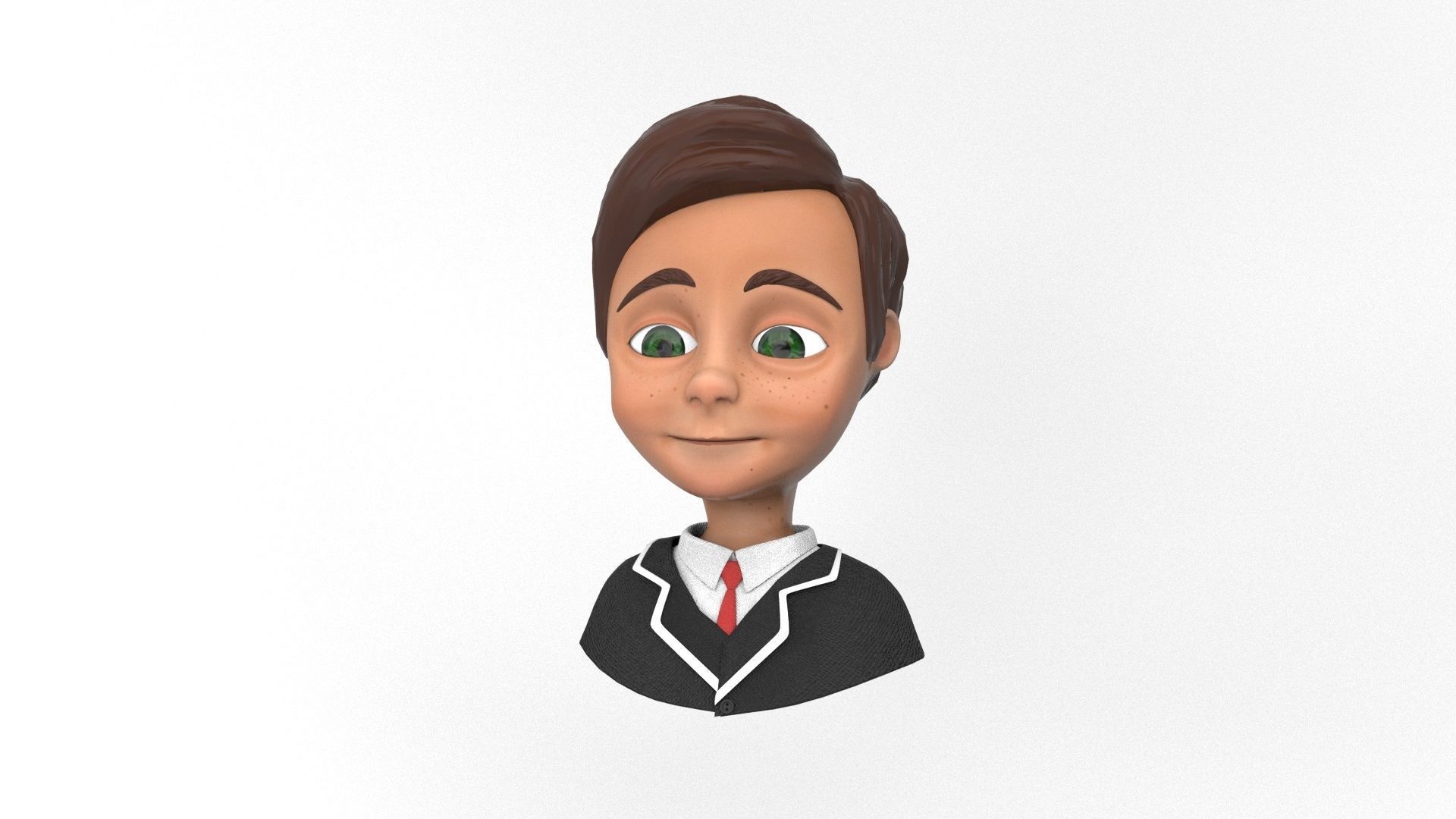 School Kid Character 3D model | CGTrader