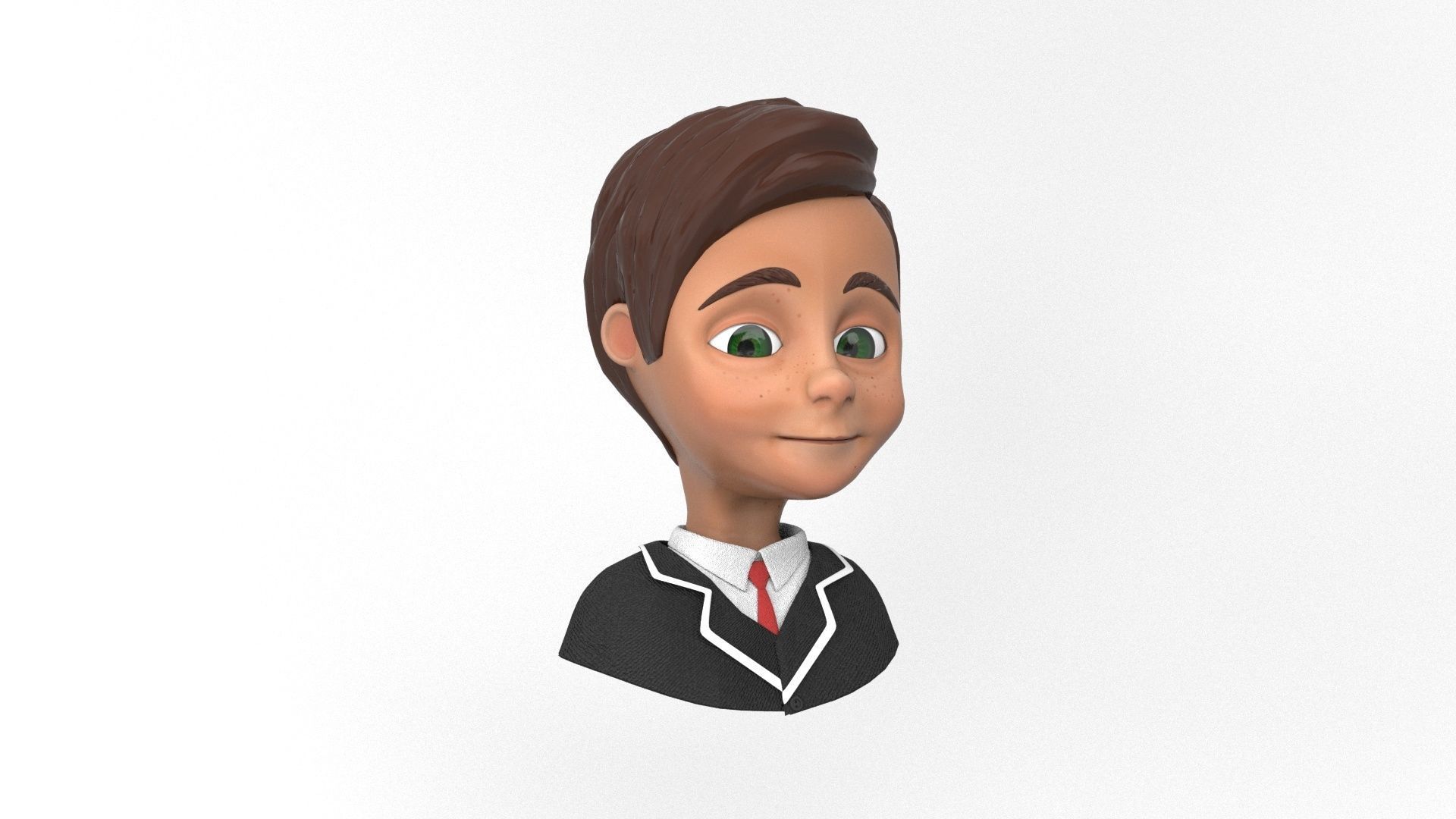 School Kid Character 3D model | CGTrader