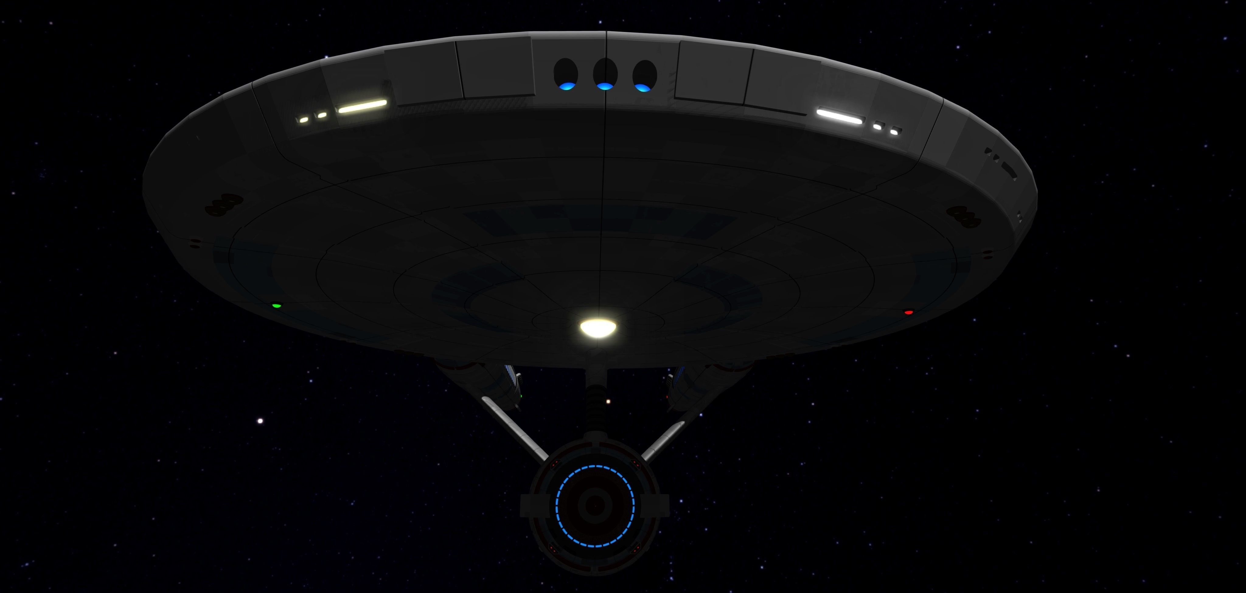 3D model STAR TREK - USS CONSTELLATION NCC-1017 VR / AR / low-poly ...