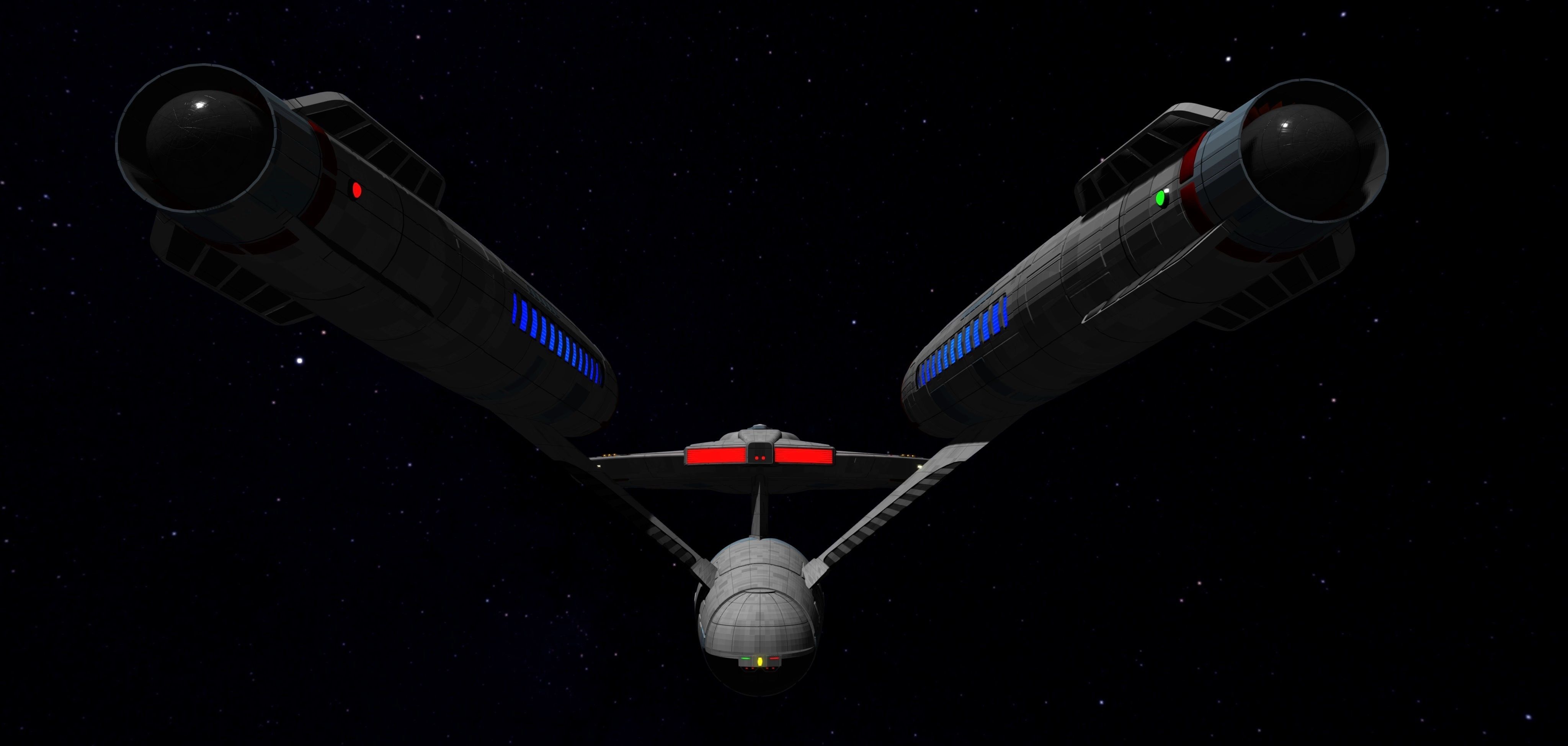 3D model STAR TREK - USS CONSTELLATION NCC-1017 VR / AR / low-poly ...