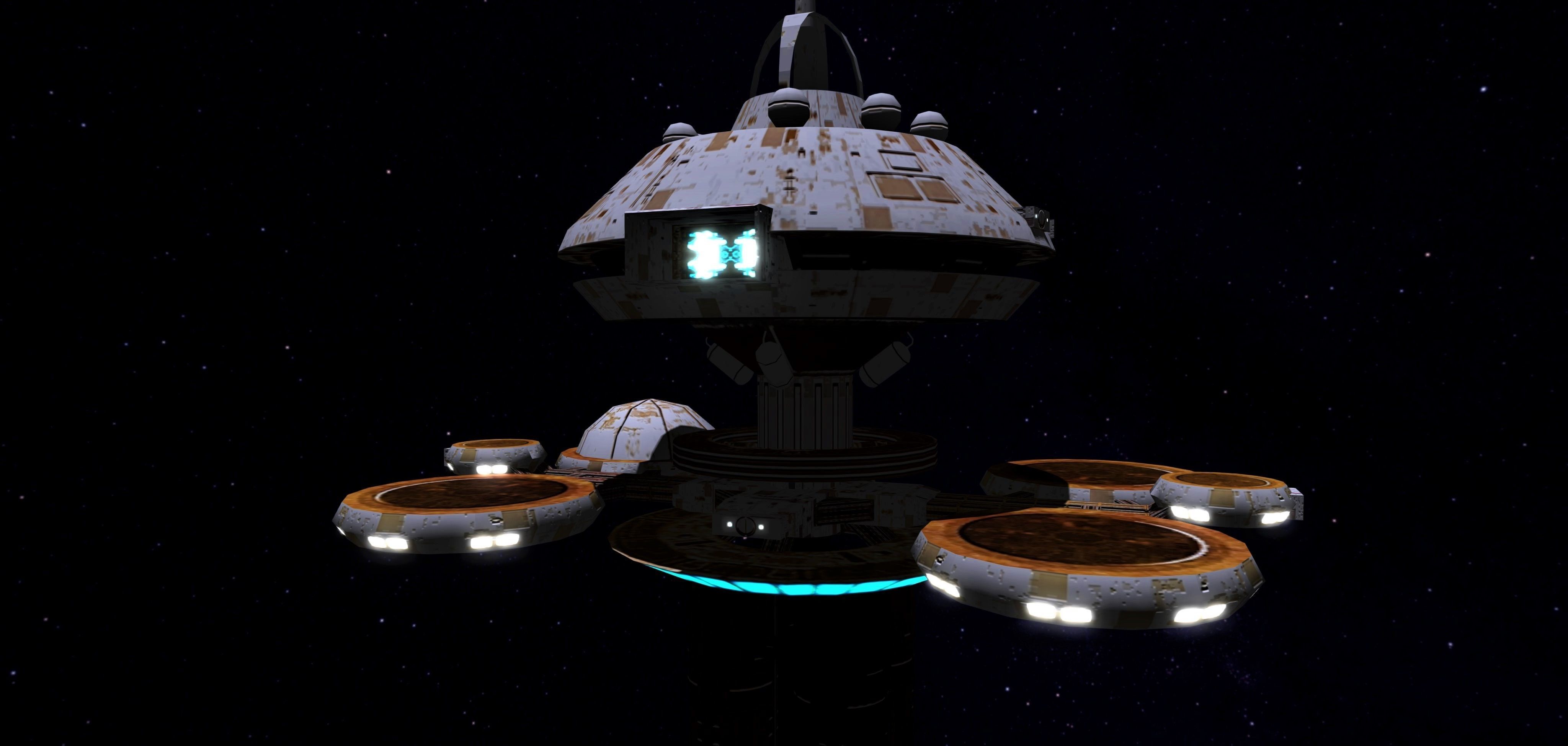 3D model STAR TREK - REGULA SPACE STATION VR / AR / low-poly | CGTrader