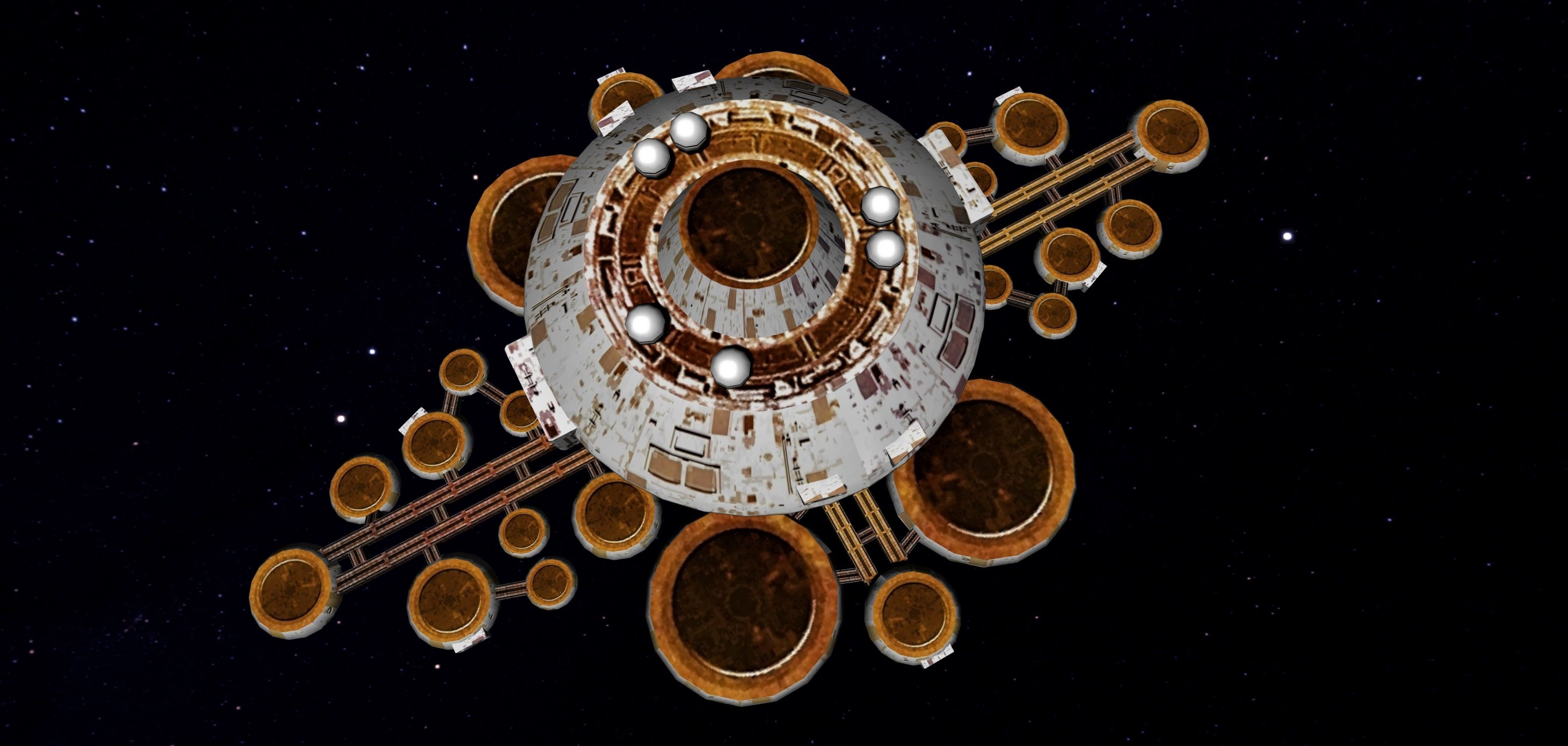 3D model STAR TREK - OFFICE SPACE STATION VR / AR / low-poly | CGTrader