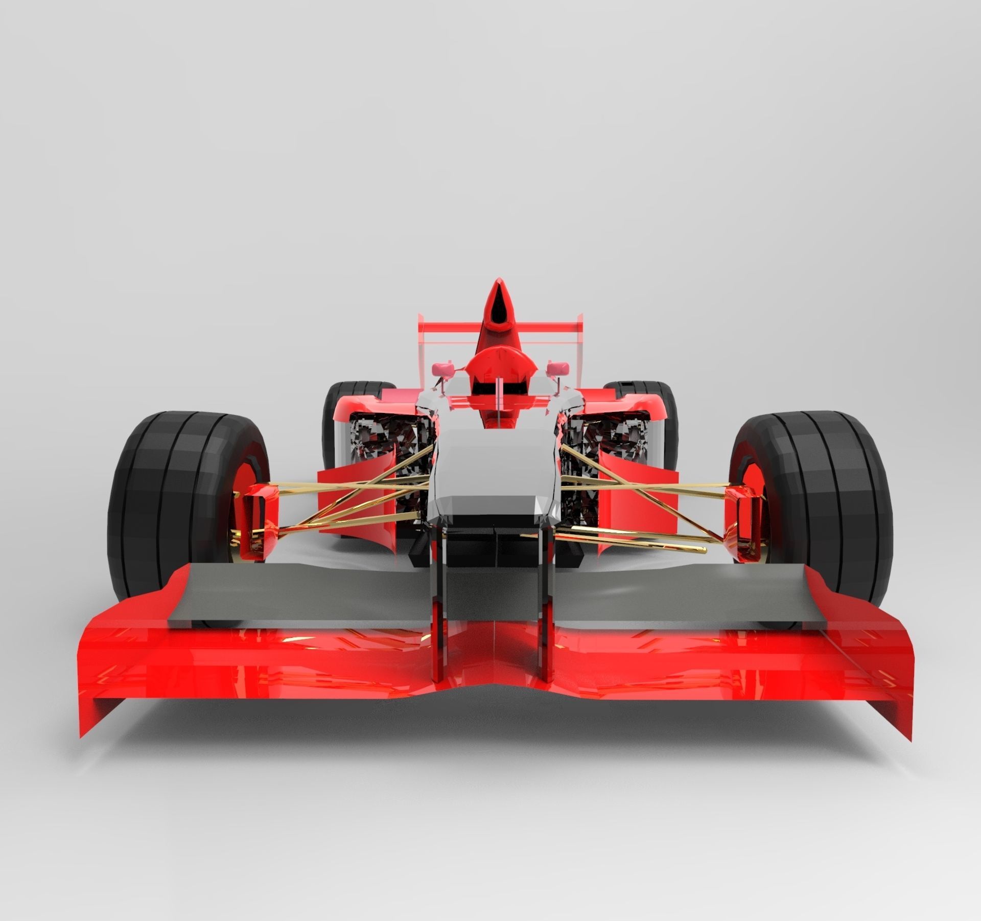 3D model FERRARI-F399 racing car VR / AR / low-poly | CGTrader