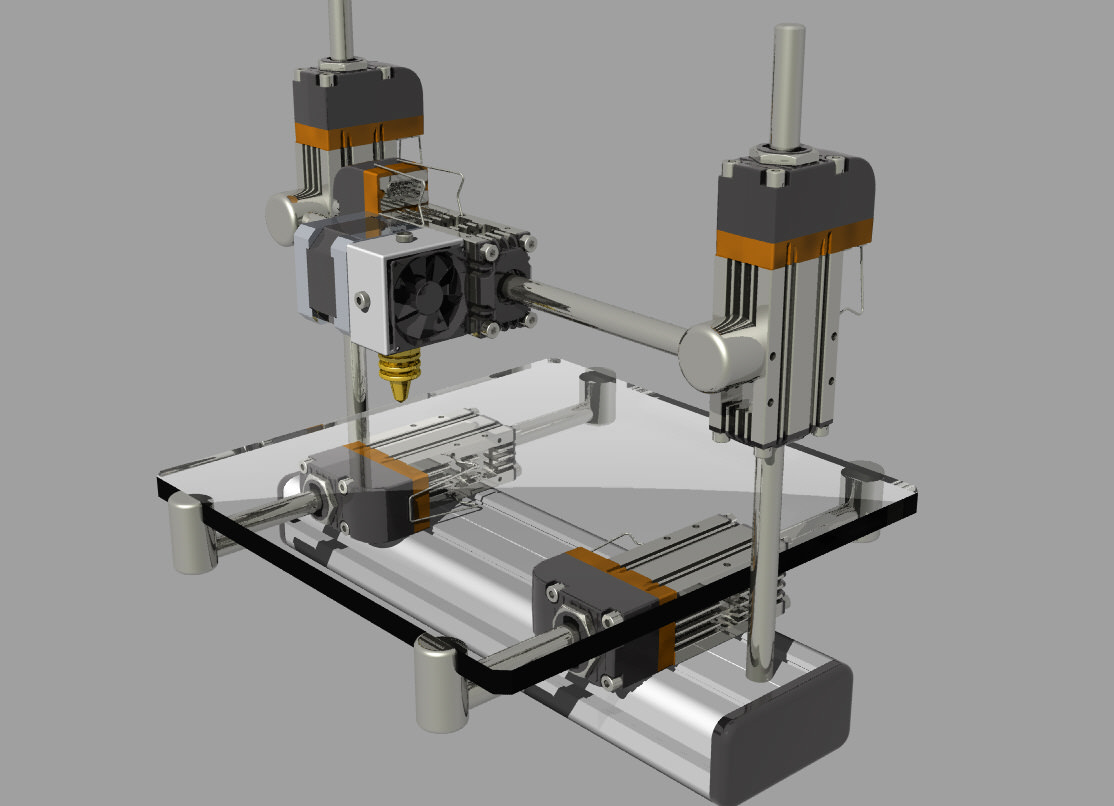 3D Printer - My vision 3D model | CGTrader